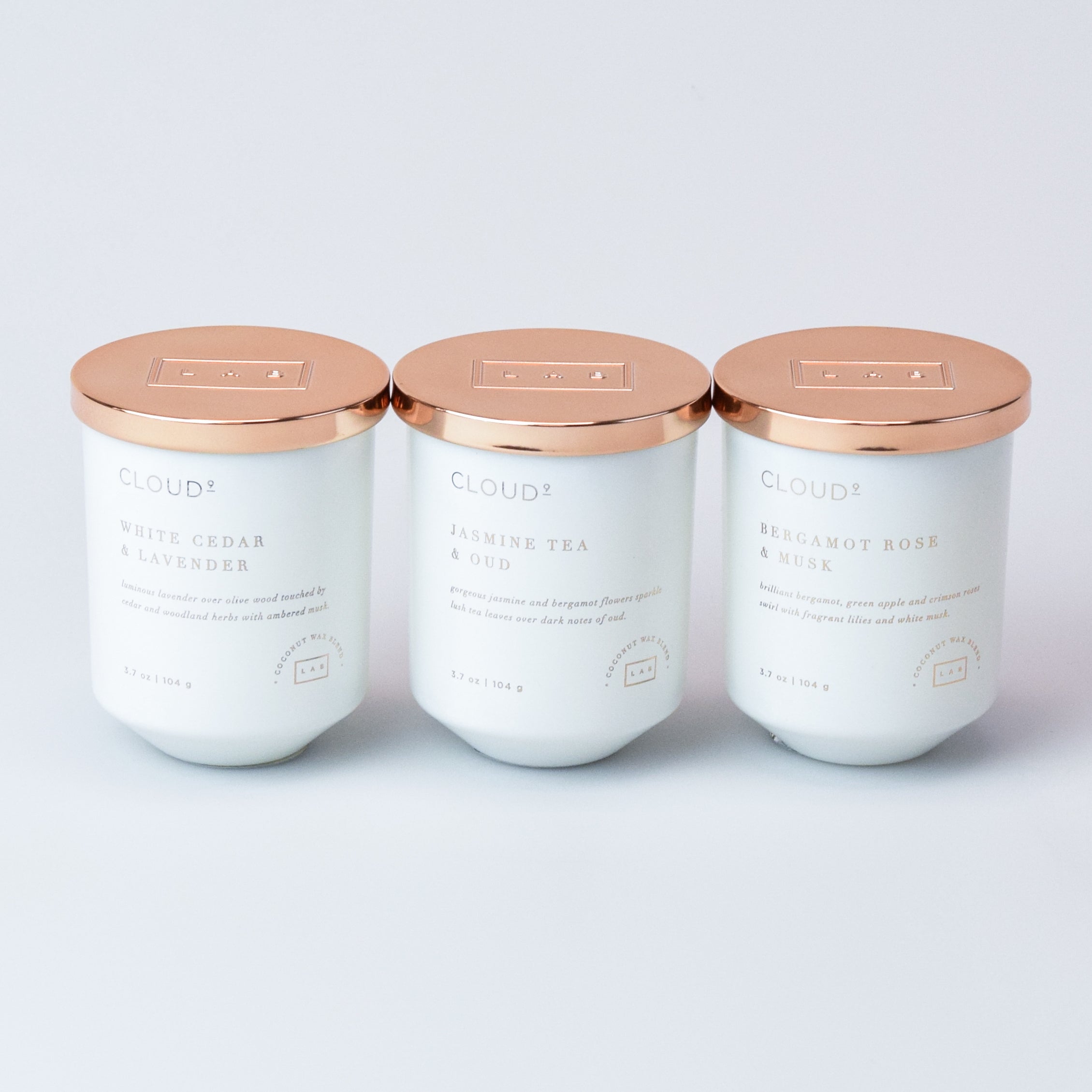 Cloud 9 Collection Trio – LAB Candles